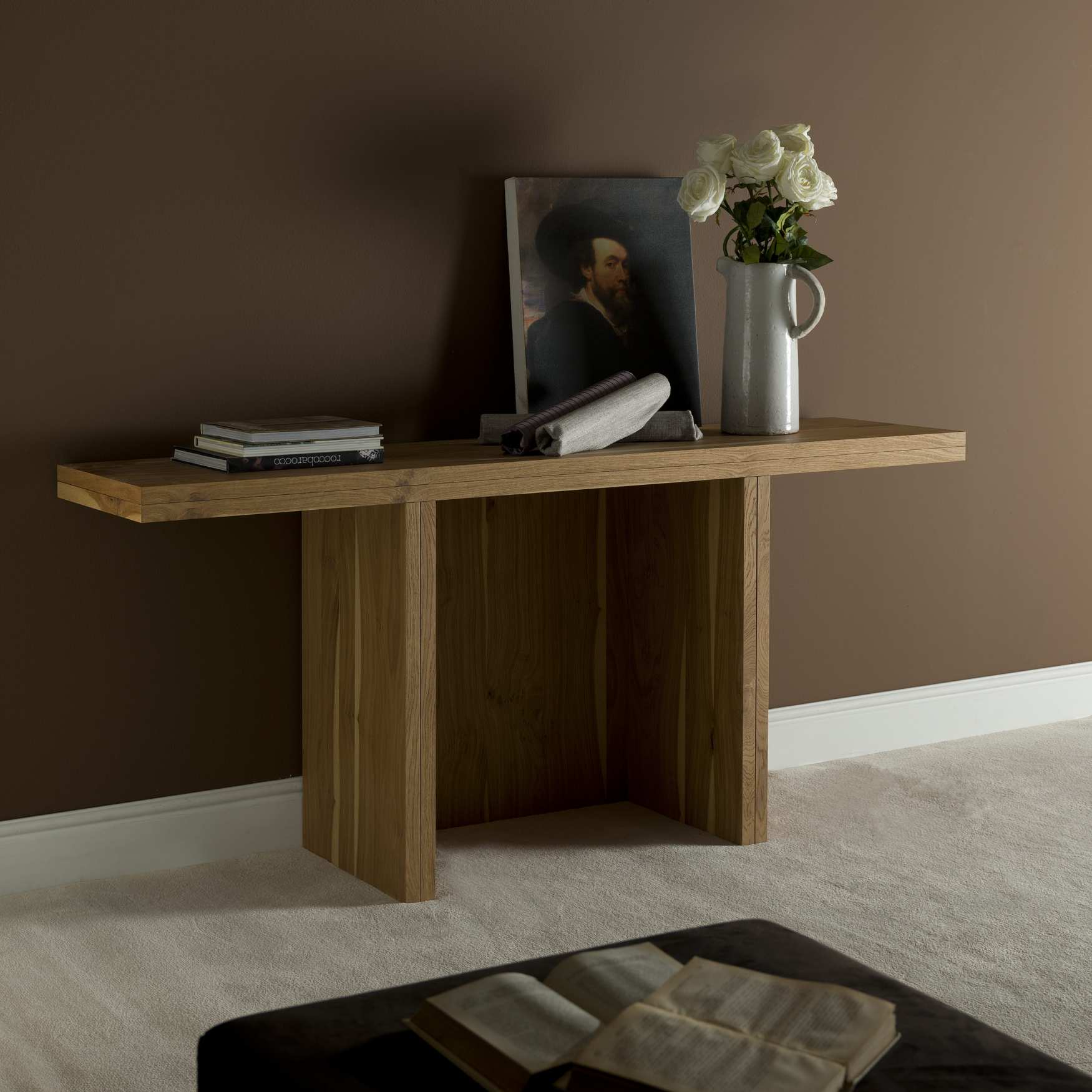 Tavolo consolle apribile Scrocc | milanomondo